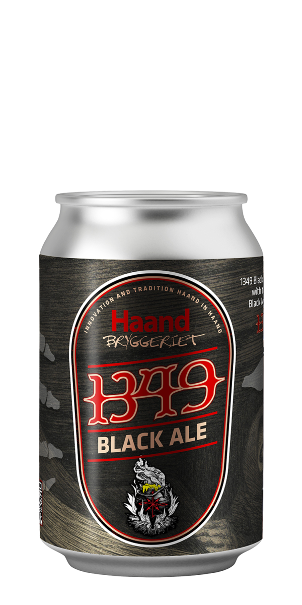Haandbryggeriet 1349 Black Lager • Norwegian Beverage Group
